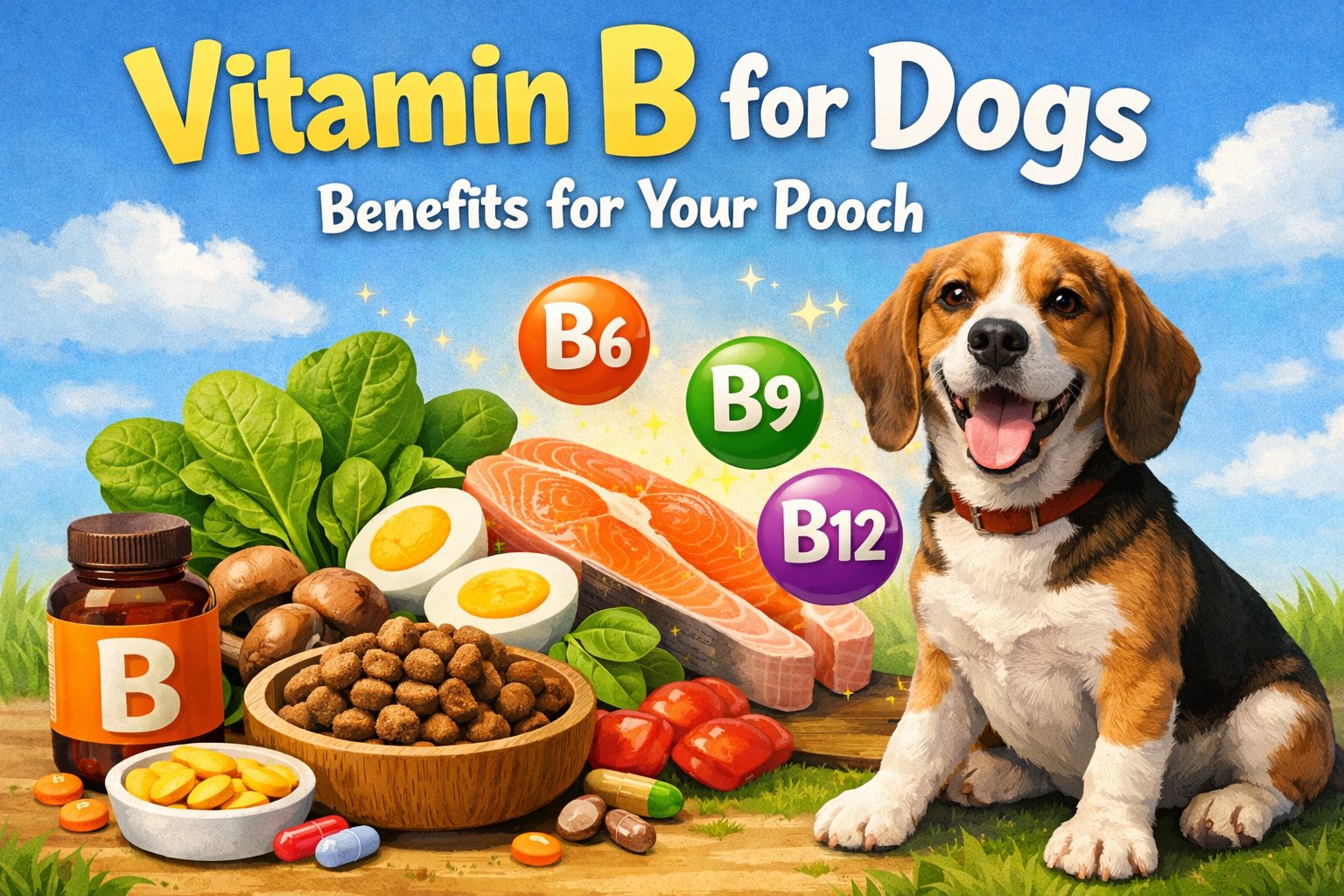 Vitamin B for Dogs: Benefits, Deficiency Signs & Sources